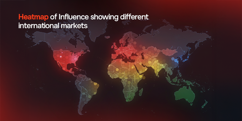 Heatmaps of Influence to identify MLM growth zones
